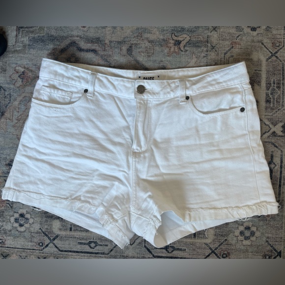PAIGE | Shorts | Paige White Denim Jean Shorts Women 3 | Poshmark